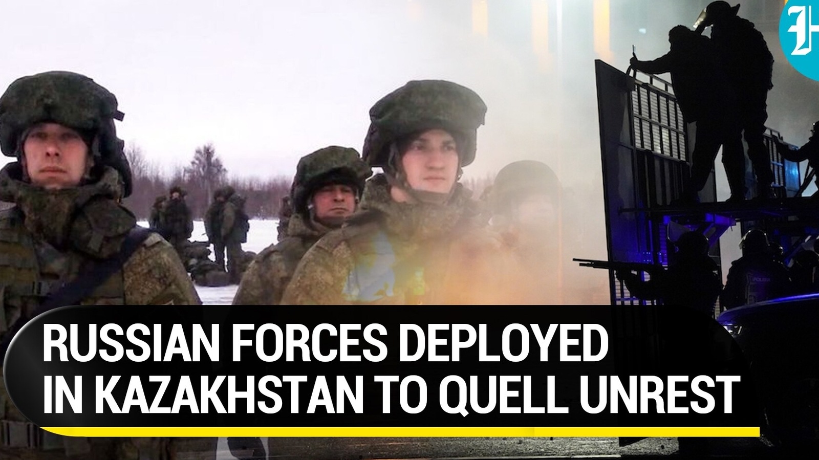 Russian troops in Kazakhstan as violence grips country over fuel price ...