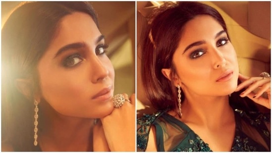 Sharvari Wagh, in an emerald lehenga, is thinking of a long drive ...