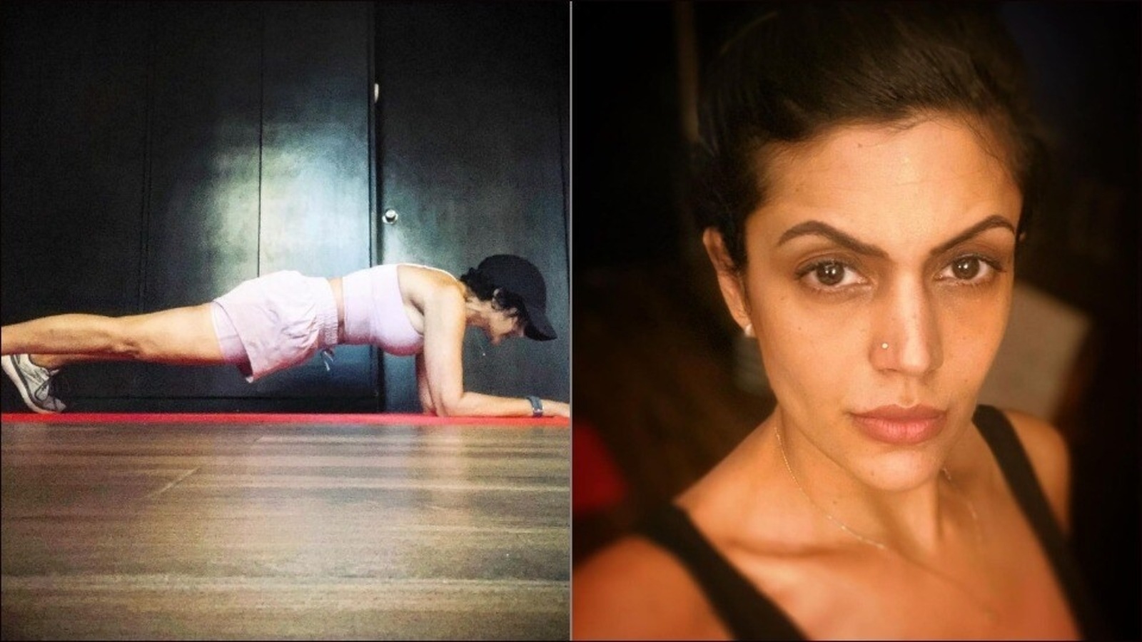 Mandira Bedi raises fitness goals, flaunts ripped calf muscles at plank ...