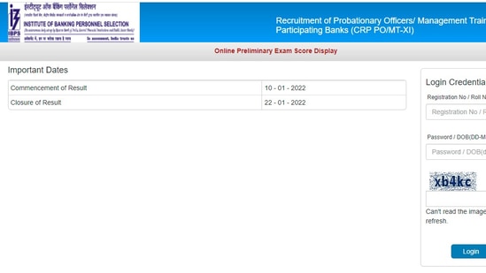 IBPS CRP PO/MT-XI prelims scores released, here’s how to check ...