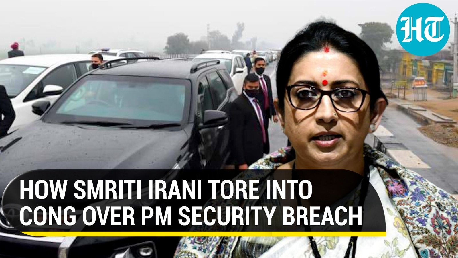 Who Sought To Benefit Smriti Irani Rips Congress Over Pms Security