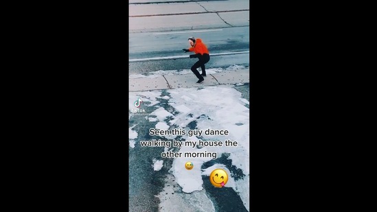 Man walking down the road stops for an impromptu dance. Watch wholesome ...