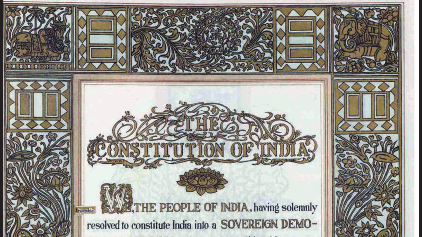 Reaffirm faith in the Constitution - Hindustan Times