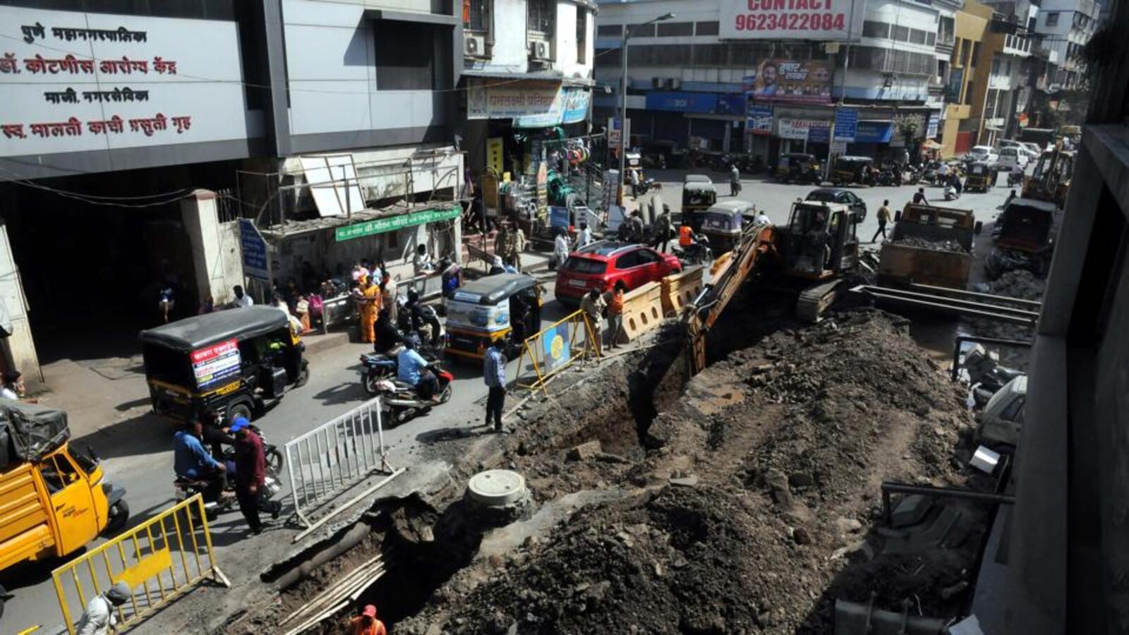 Residents of Peth area in Pune irked over slow pace of road work; PMC ...