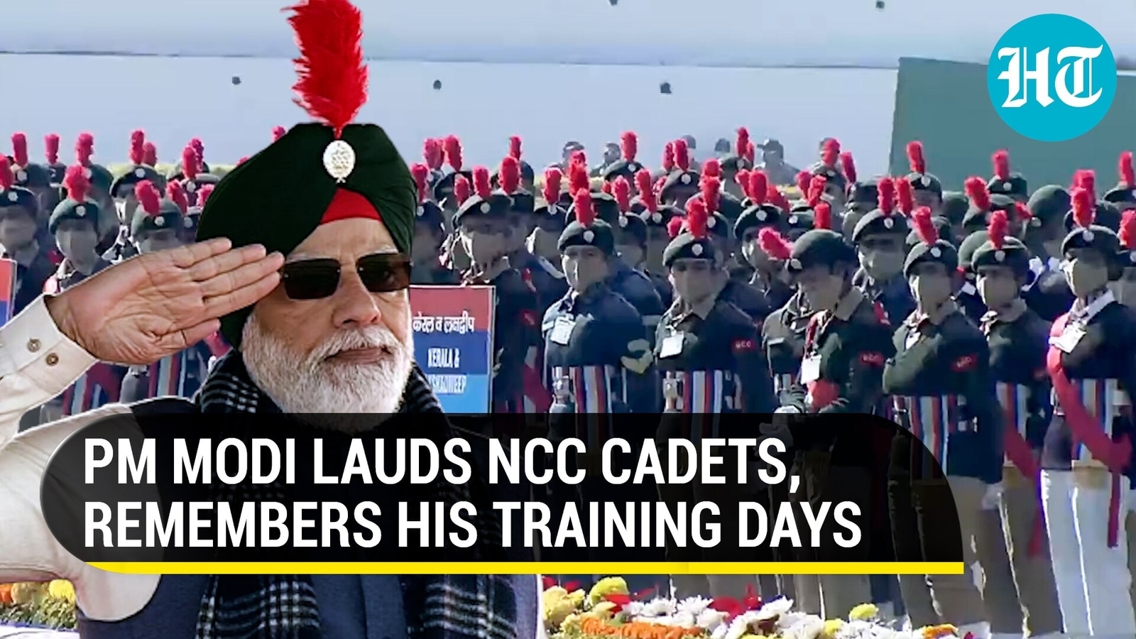 ‘Was once a cadet…’: PM Modi recounts his NCC days; dons turban with ...