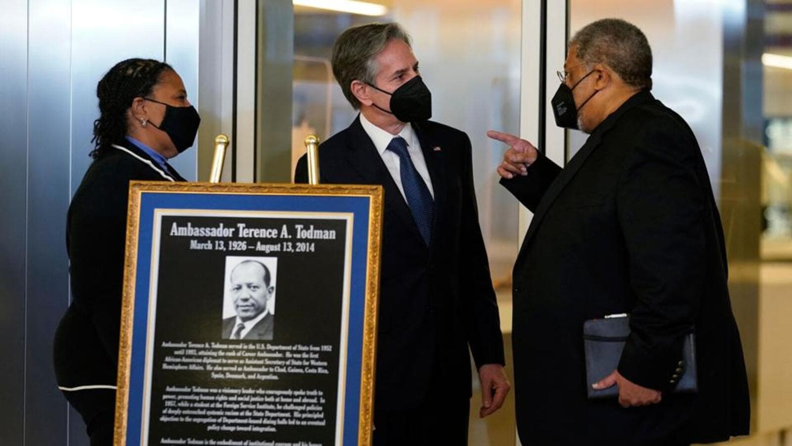 A renamed State Department cafe, a Black diplomat and the India ...