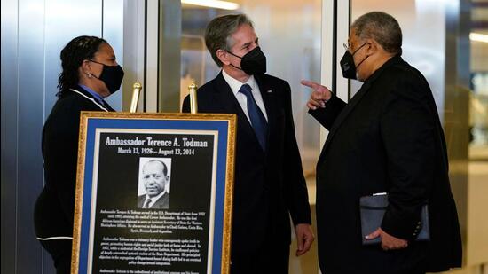 A renamed State Department cafe, a Black diplomat and the India ...