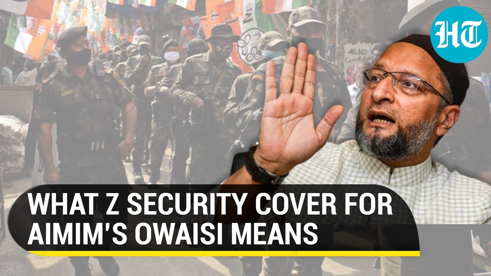 Owaisi gets Z security cover after attack on convoy in UP; All you need to know | Hindustan Times