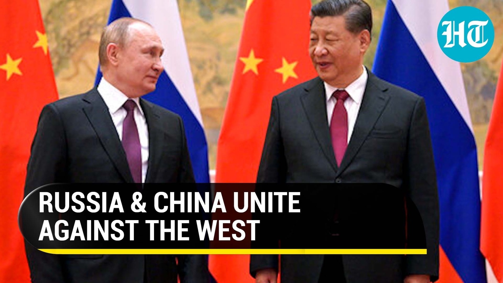 Putin & Xi slam AUKUS; Russia-China back each other on Taiwan, Ukraine ...