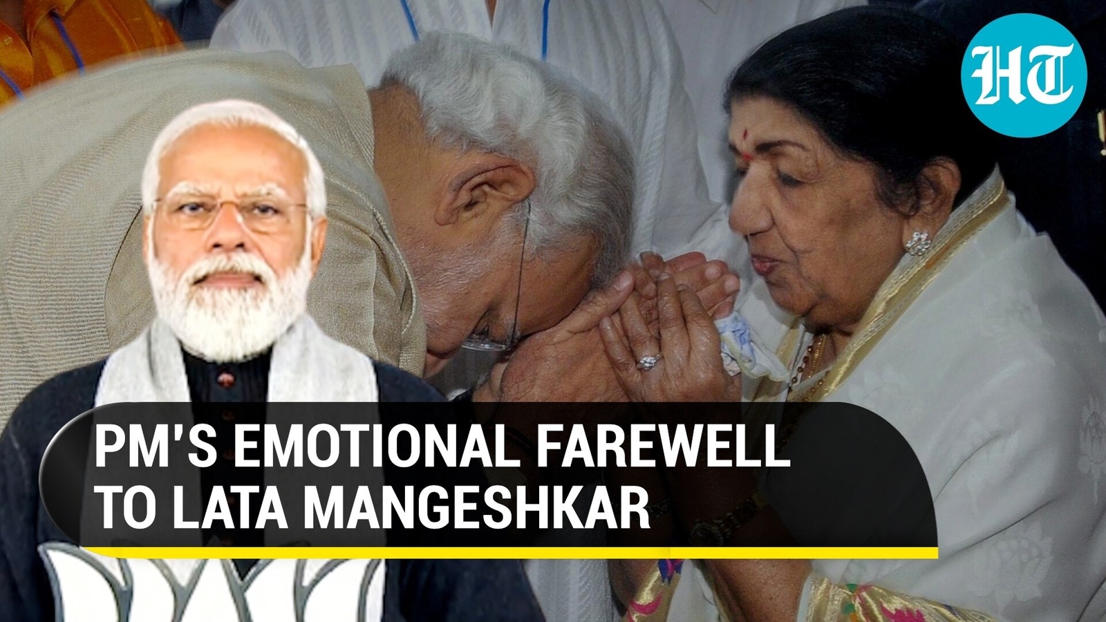 PM Modi’s emotional message after Lata Mangeshkar’s demise: ‘People ... PM Modi’s emotional message after Lata Mangeshkar’s demise: ‘People ...