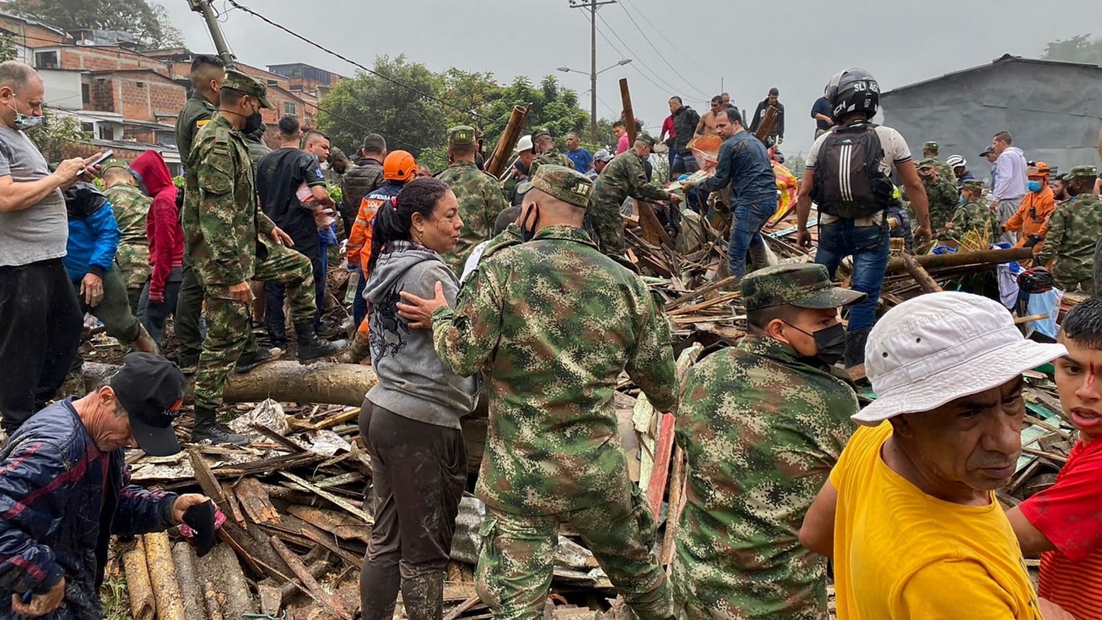 At least seven dead in Colombia mudslide | World News