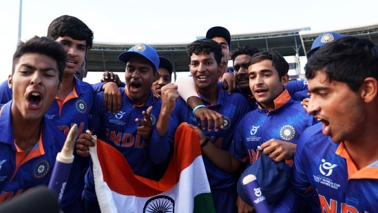 Victorious India U-19 boys arrive home after long flight from Caribbean ...