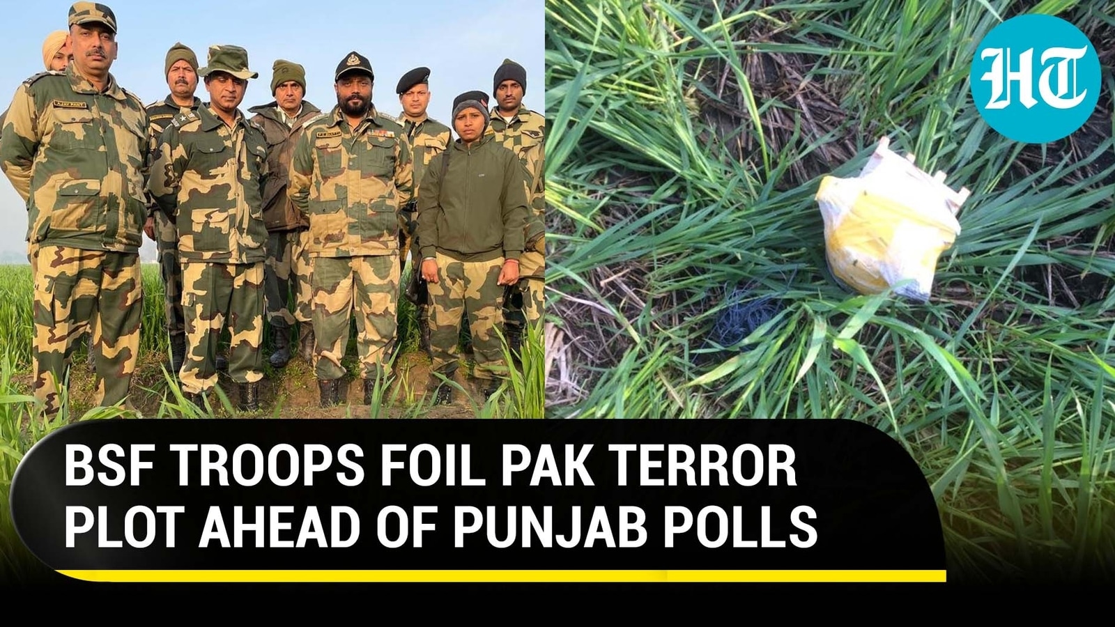 Alert BSF troops shoot Pak drone in Amritsar; 4 kg RDX, bomb-making ...