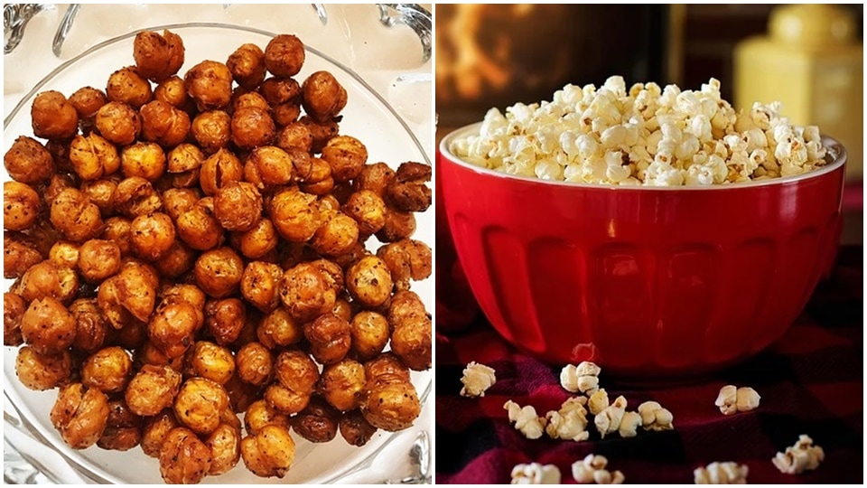 Work-from-home snacks: Popcorns to roasted chickpeas; 7 healthy recipes ...