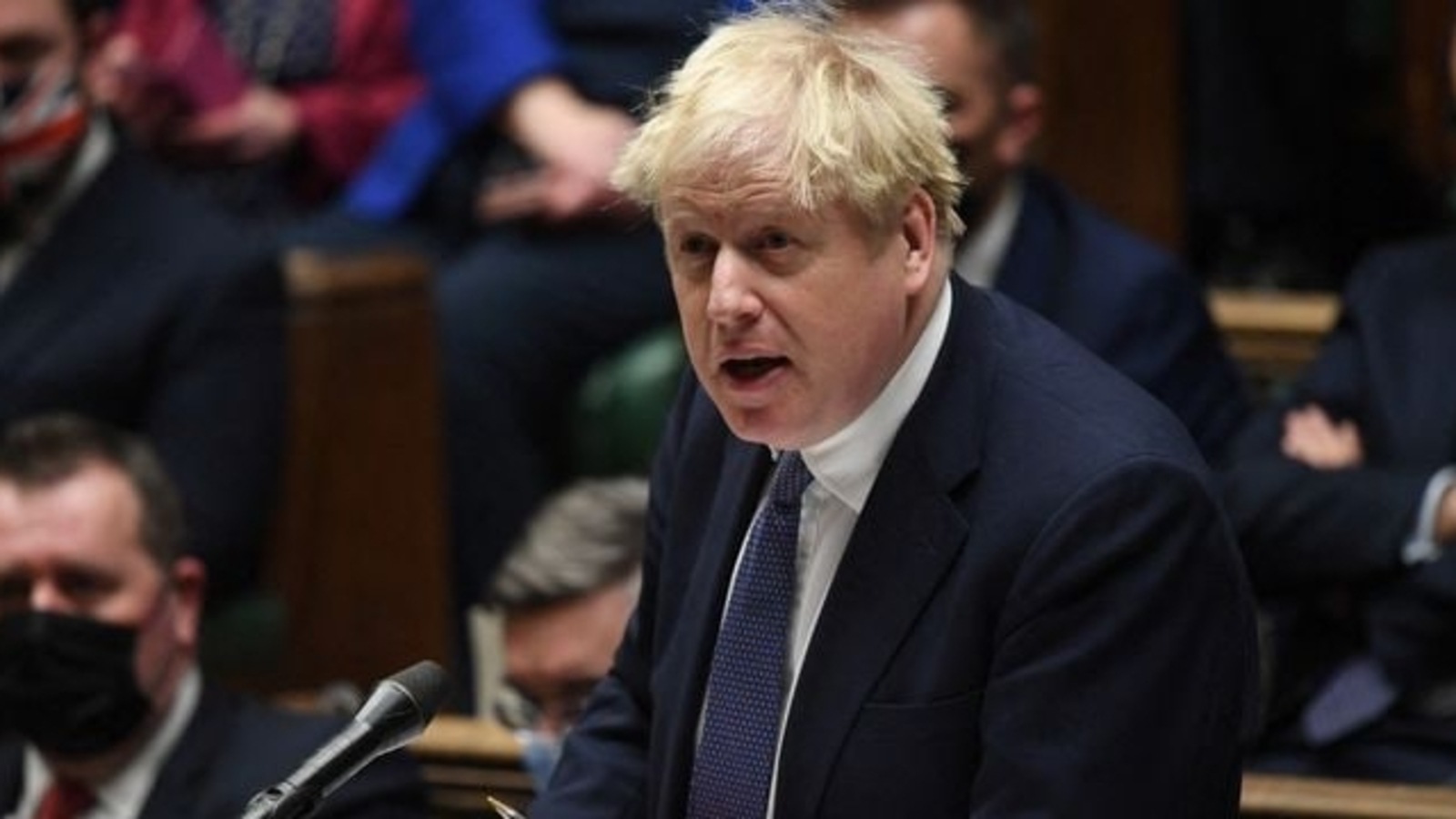 British PM Boris Johnson cites 'a dangerous moment' in Ukraine crisis ...
