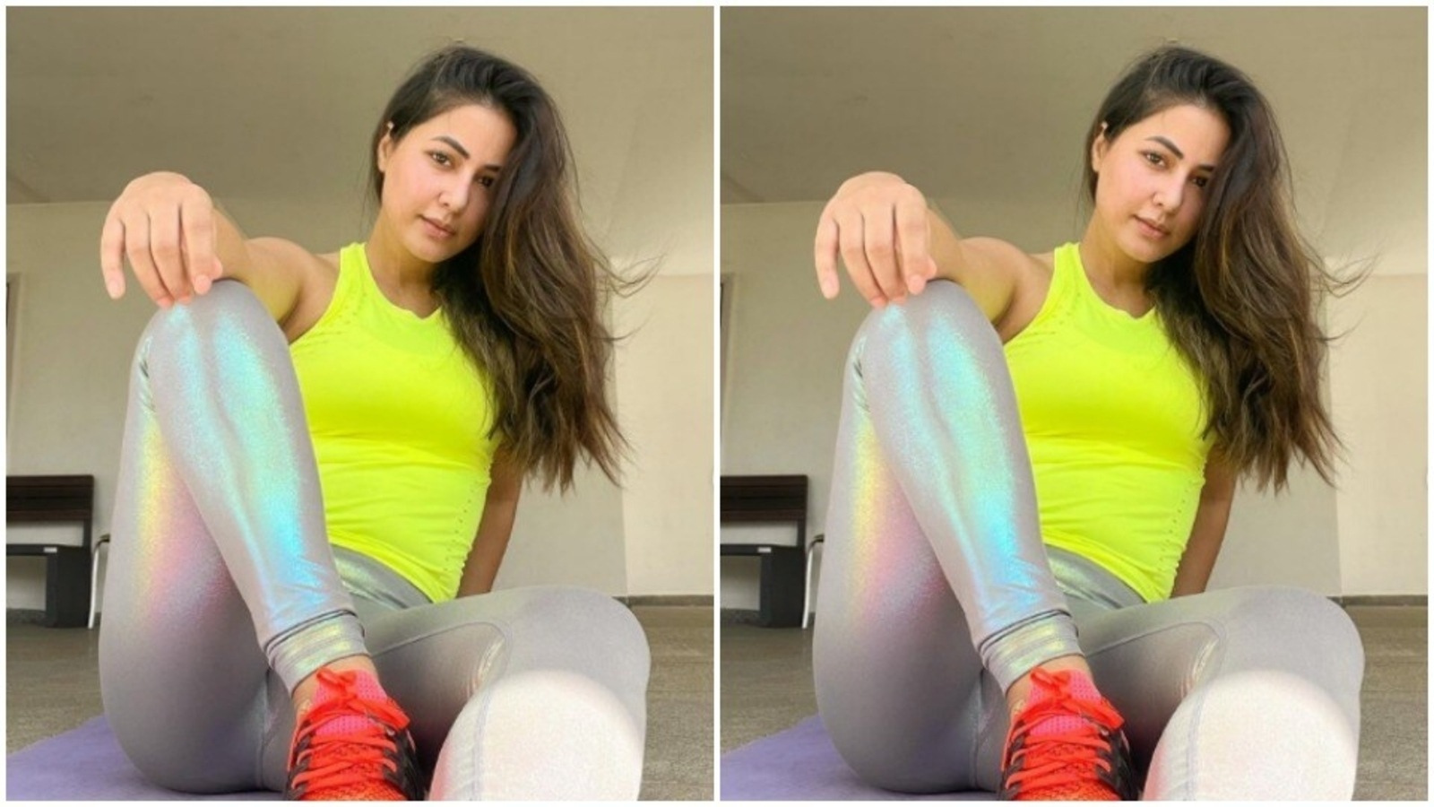 'One day at a time': Inside Hina Khan's intense kickboxing session | Health