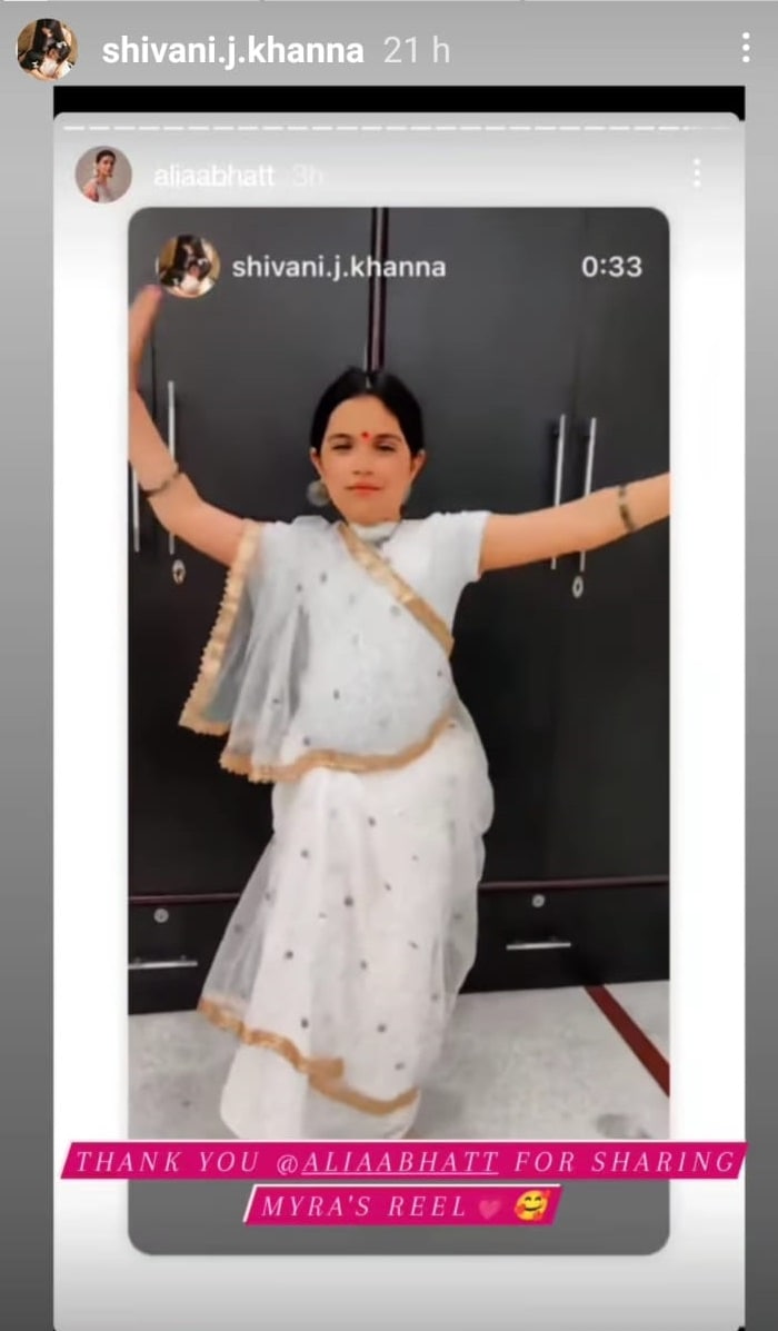 Alia Bhatt gives shoutout to girl grooving to Dholida from Gangubai ...