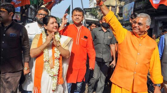 TMC did not let Sandhya Mukherjee accept Padma award: BJP leader Dilip Ghosh | Kolkata