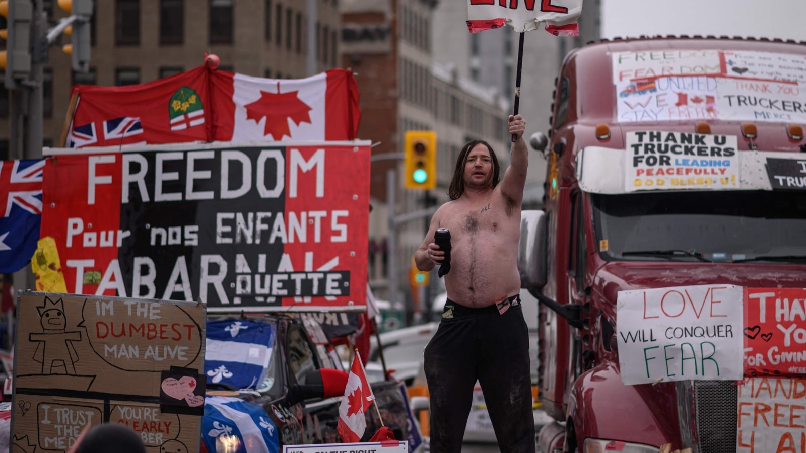 You must leave the area now: Police's ultimatum to protesters in Canada ...