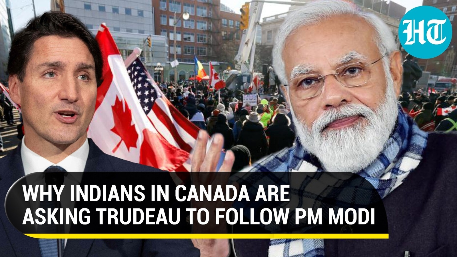 ‘Learn from Modi’: Indians in Canada advise Trudeau on truck protests ...