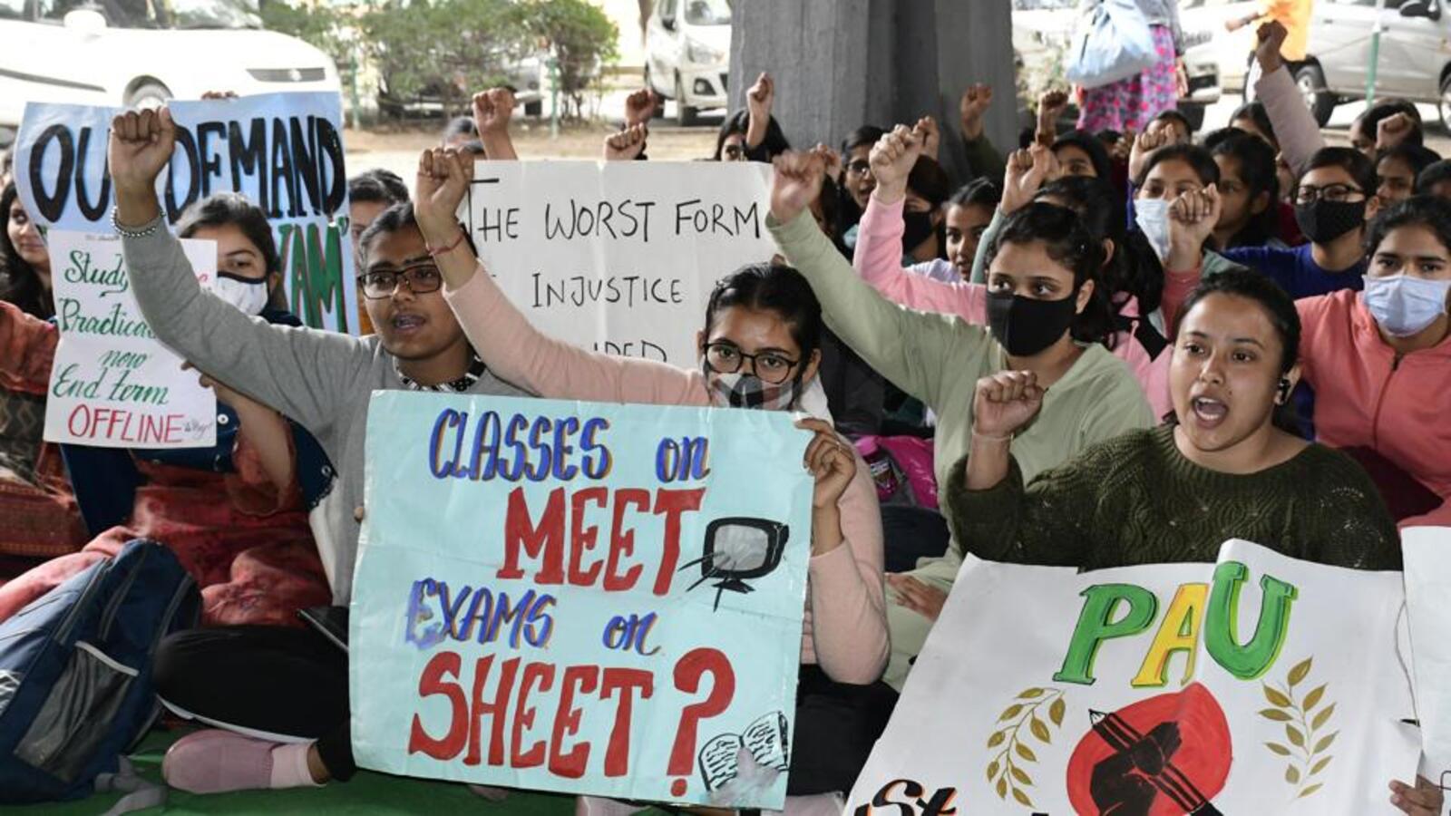 Ludhiana | Stir continues at PAU: Protest enters ninth day | Hindustan ...