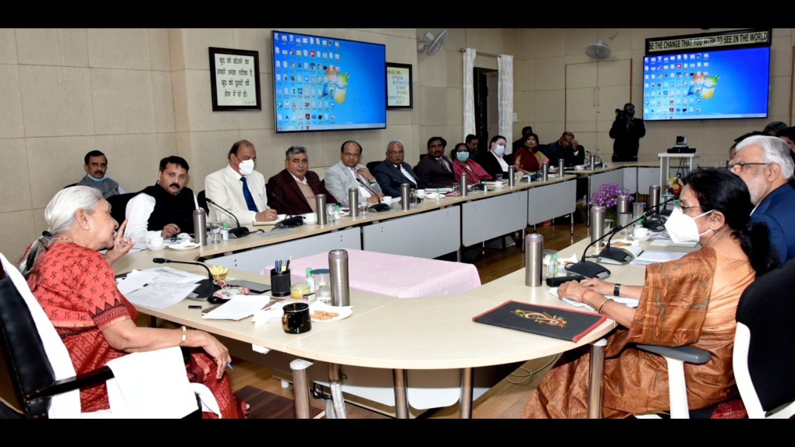 UP governor takes stock of ongoing research work in state universities ...