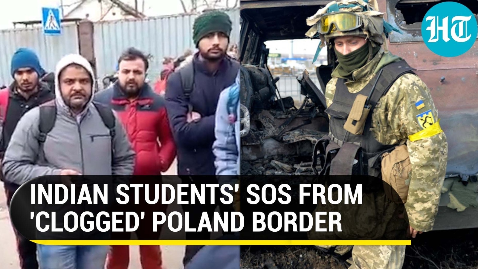 Ukraine War: Stranded Indian students share SOS videos from Poland ...