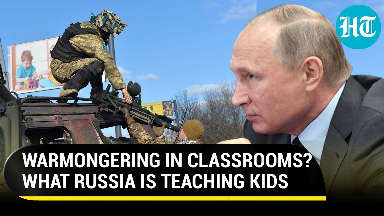 Russia holding war-themed classes for students to justify Ukraine ...