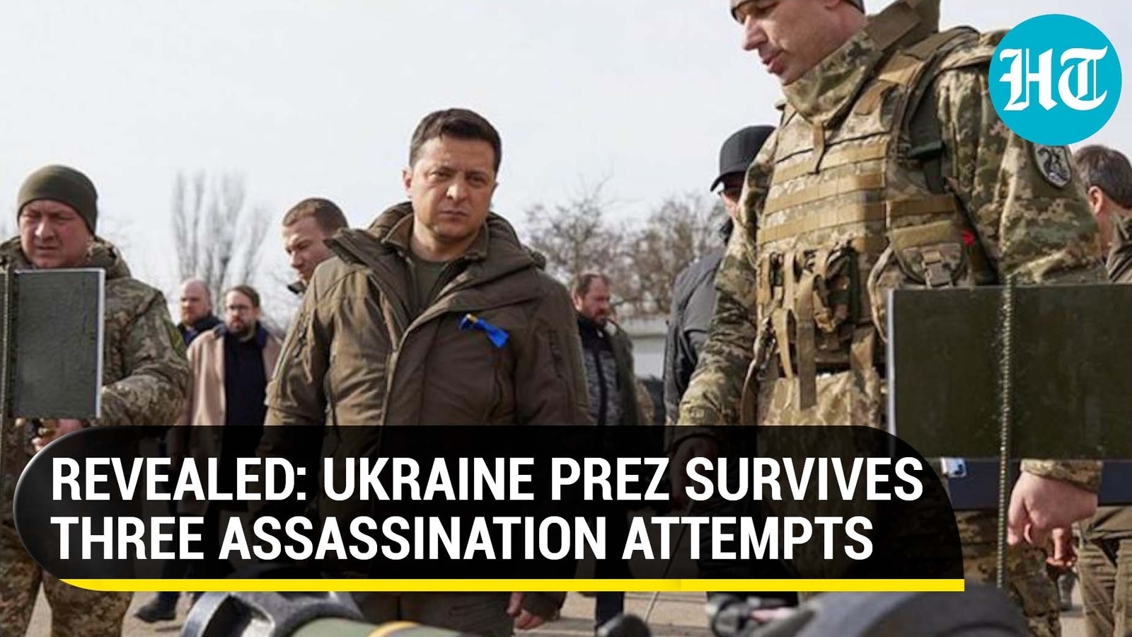 Ukraine President Zelensky Survives Three Assassination Attempts Says
