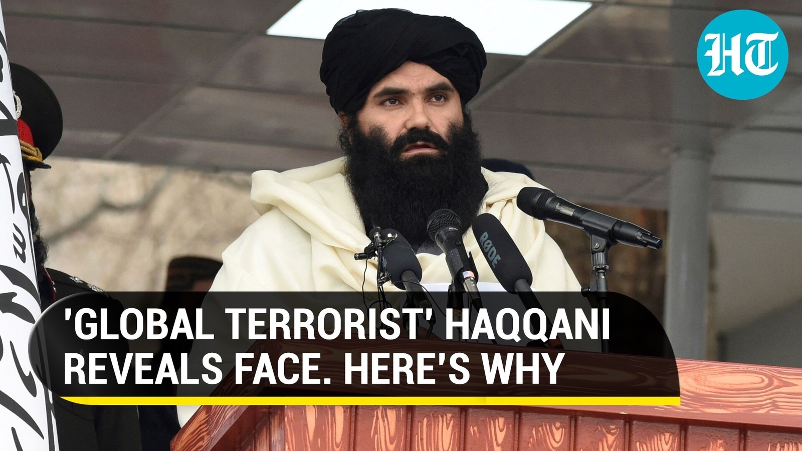 Sirajuddin Haqqani, America's 'Most Wanted', reveals face for the first ...