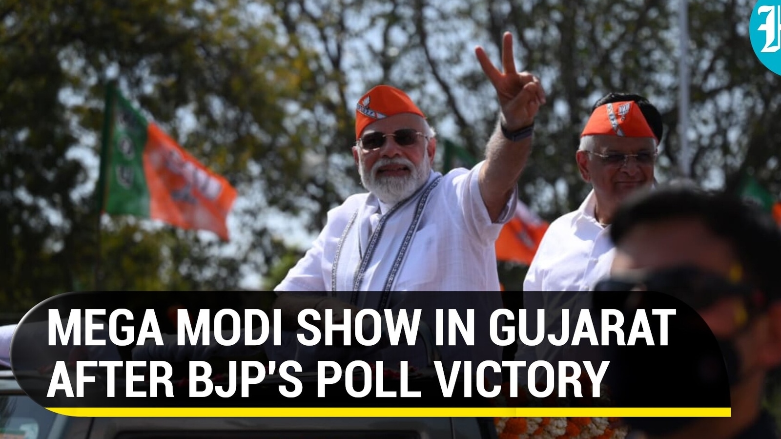 Watch: PM Modi leads victory show in Ahmedabad after BJP's win in four ...