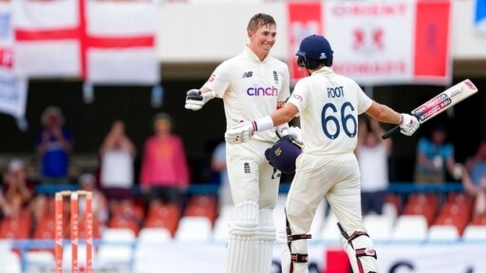 WI vs ENG, 1st Test: Zak Crawley scores ton, England seize control ...