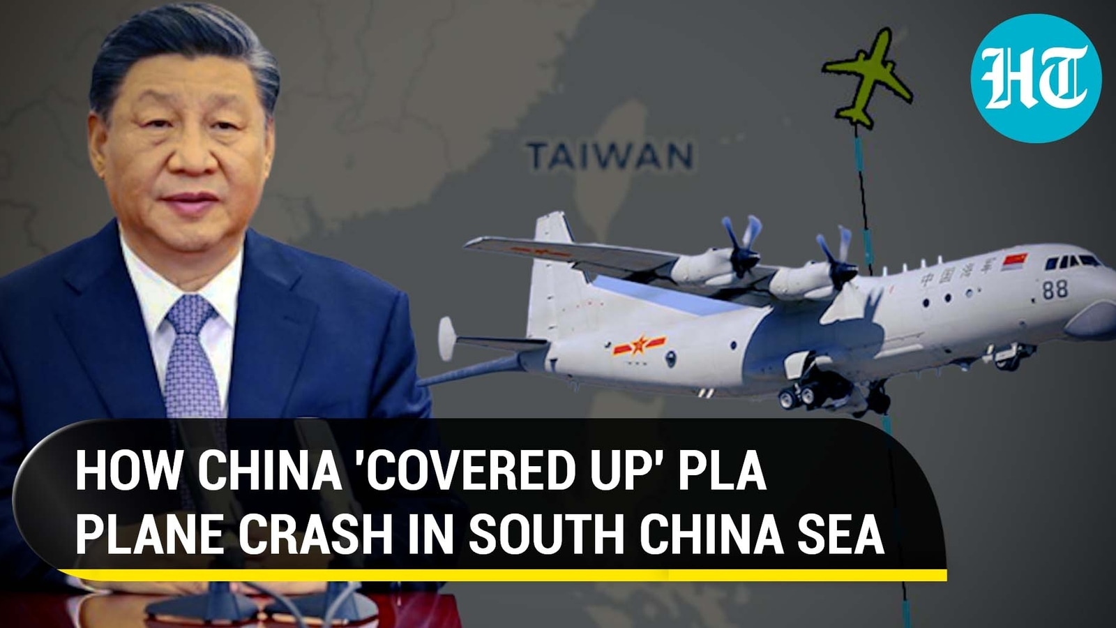How China is hiding PLA aircraft crash in South China Sea with military ...