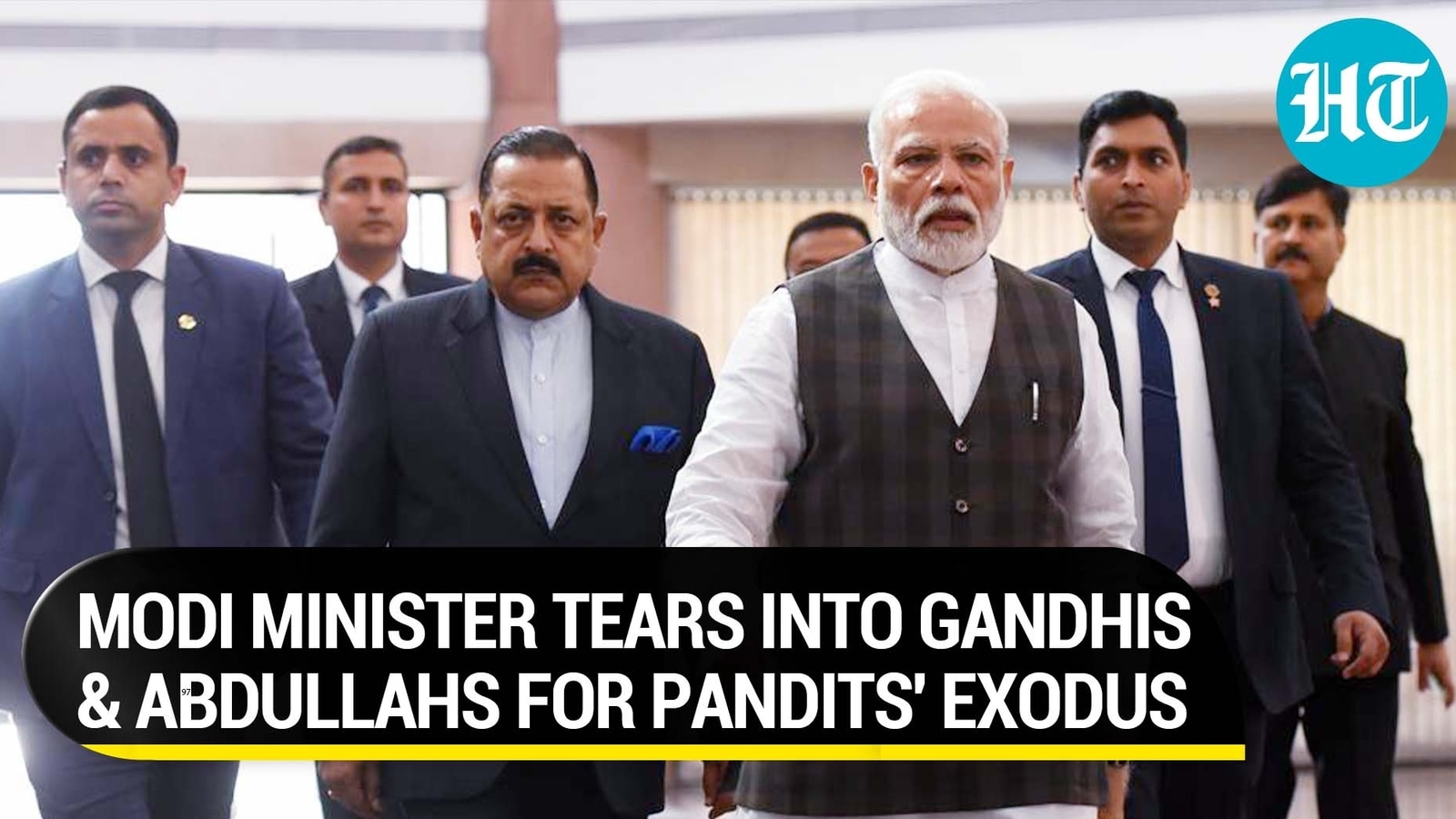 Minister Jitendra Singh slams Congress & NC for Kashmiri Pandits ...