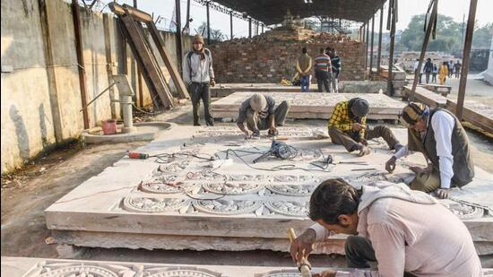 Ram temple: Trust starts shifting donated bricks to Ram Janmabhoomi ...