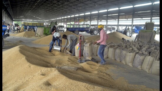 FCI allows procurement in seven Haryana grain markets adjoining its ...