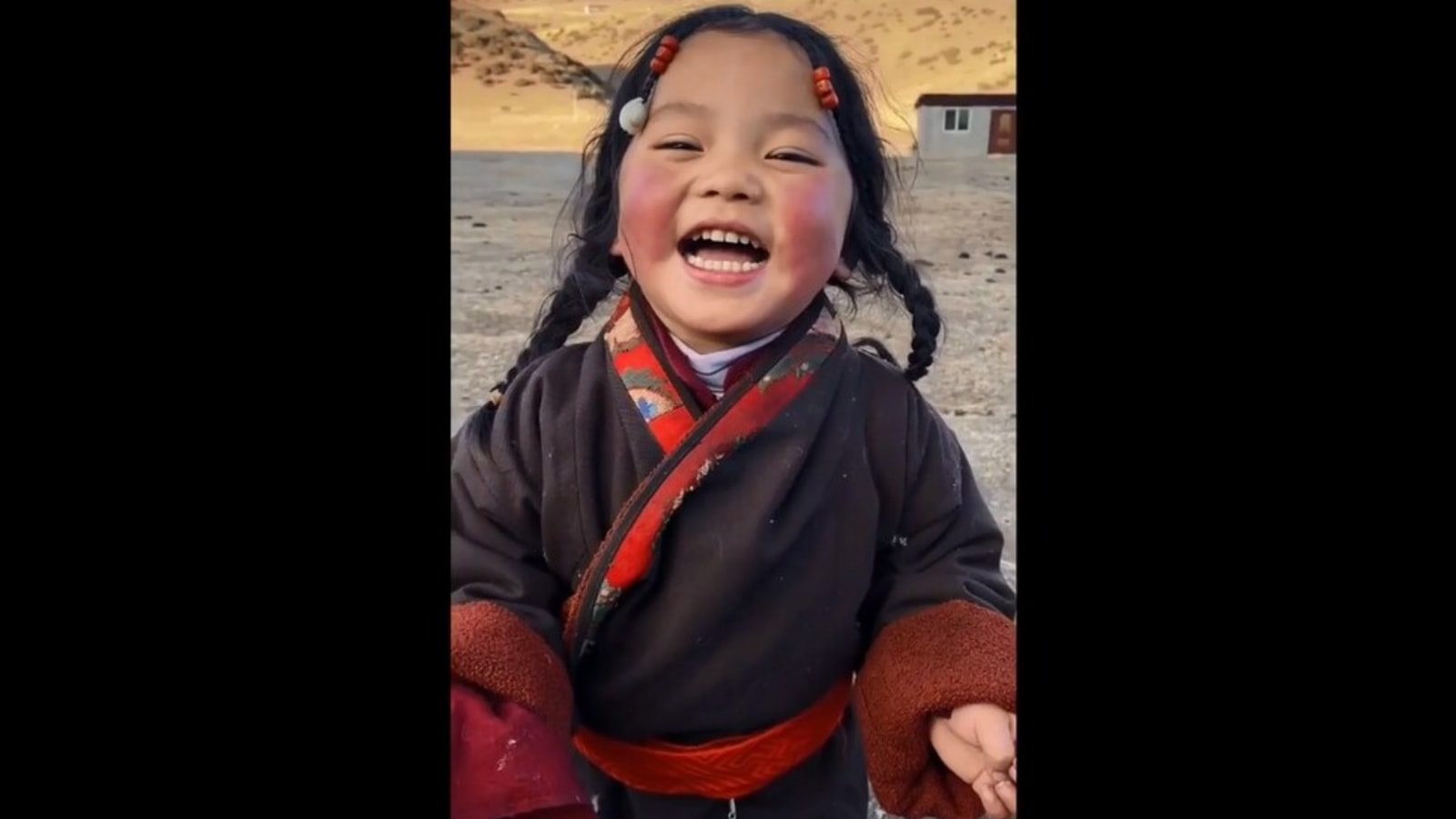 Cute Kid Laughing