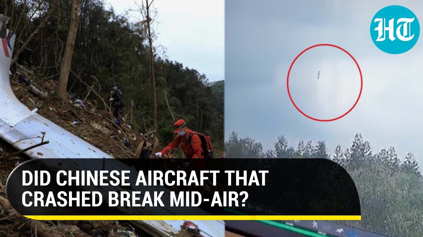 Broken piece from Chinese plane crash points to mid-air breakage ...