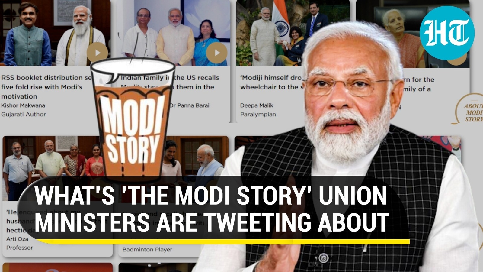 The Modi Story: Untold stories from PM Modi's journey shared via ...