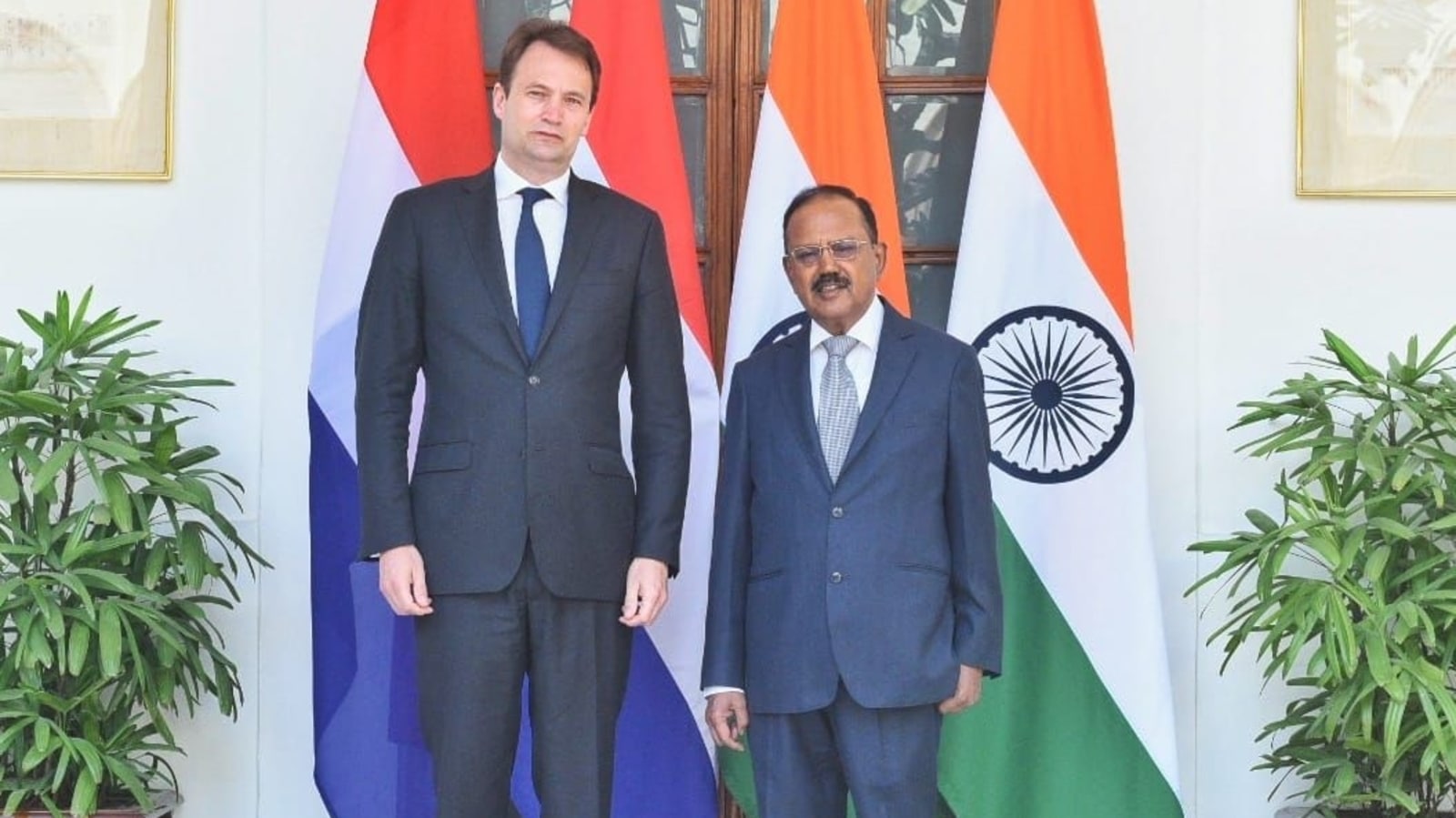 NSA Doval discusses Ukraine war and its fallout with his Dutch ...