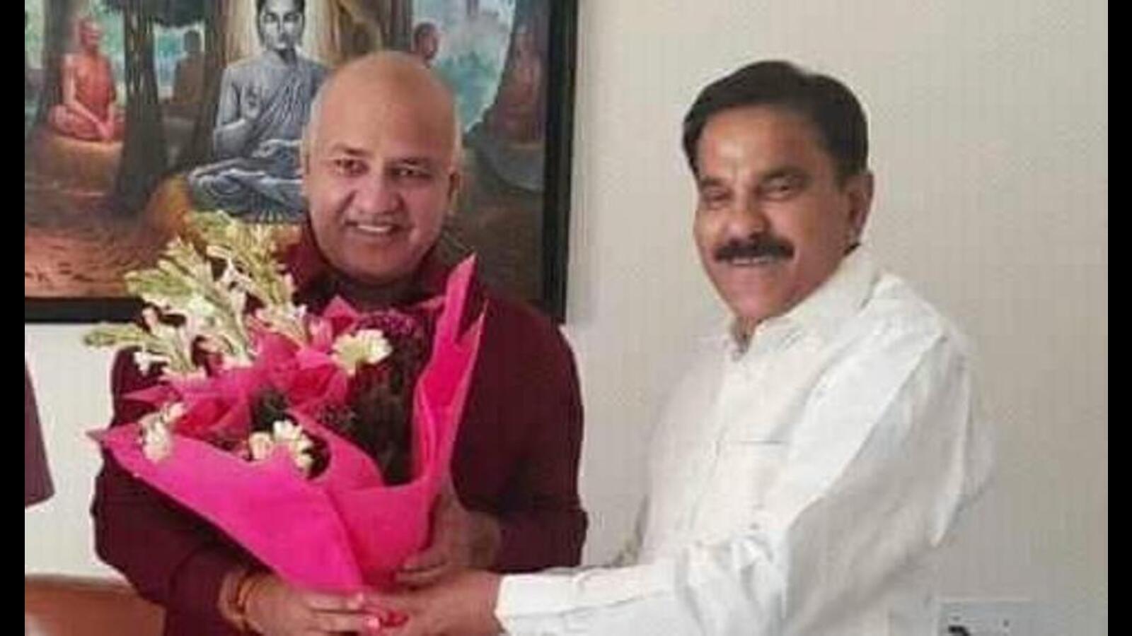 Amid internal strife in Panthers Party, Harsh Dev meets Sisodia ...