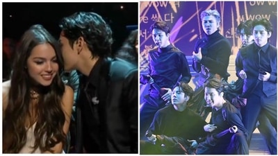 BTS: V reveals what he whispered to Olivia Rodrigo at Grammys, says he ...