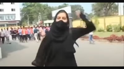 'Wrong': Hijab poster girl Muskan's father rebuts al Qaeda chief's ...