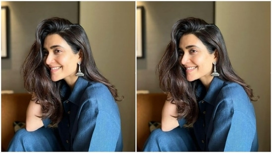 Karishma Tanna’s blue co-ord set is a perfect blend of comfort and ...