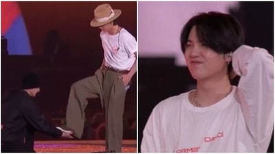 BTS PTD on Stage Las Vegas day 4: Jungkook and V share Cinderalla ...