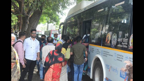 High frequency, low fares: PMPML’s ‘Bus Day’ a hit with commuters | Hindustan Times