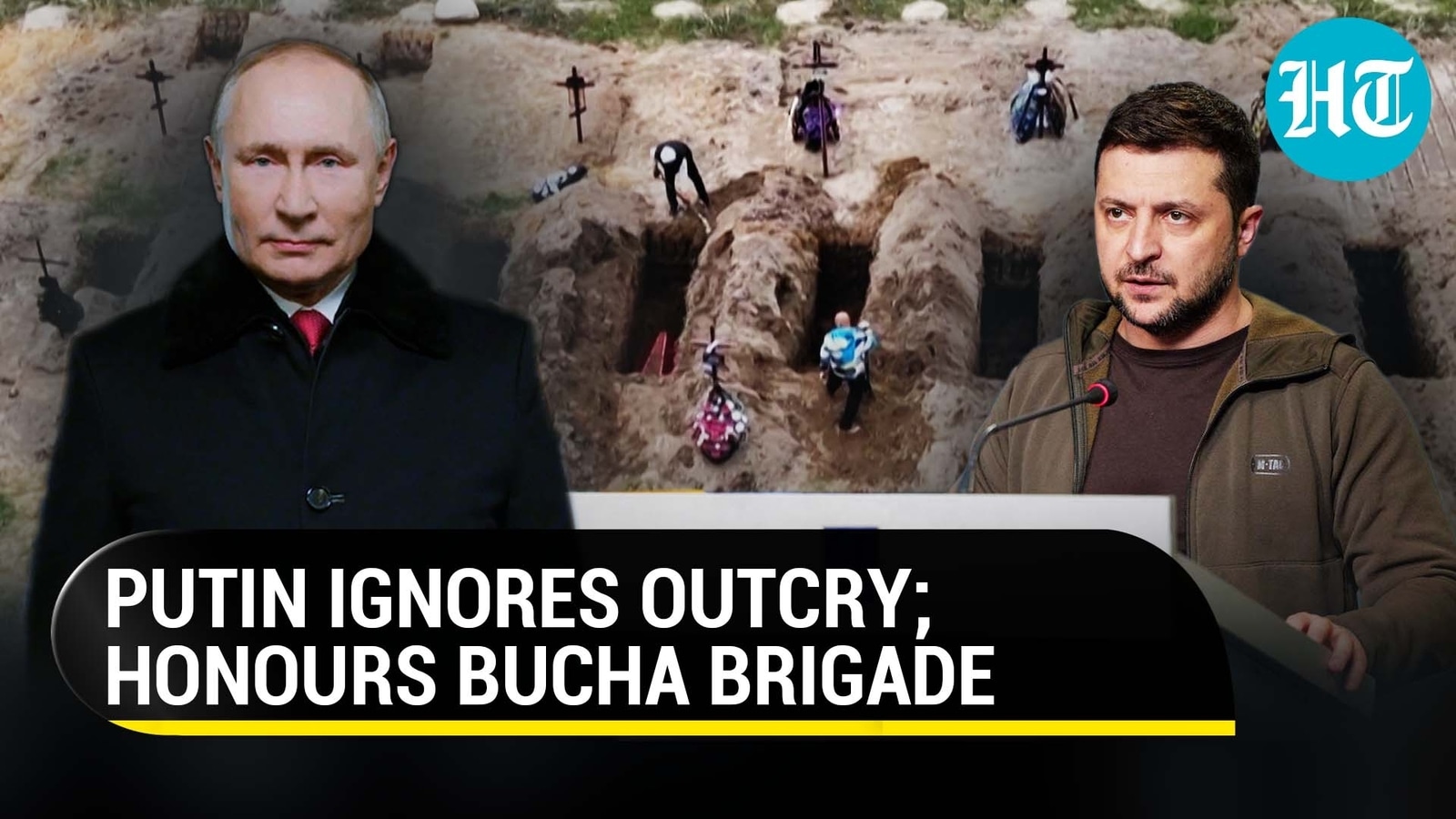 Putin Honours Bucha Brigade Even As Survivors Throng Morgues Ukraine