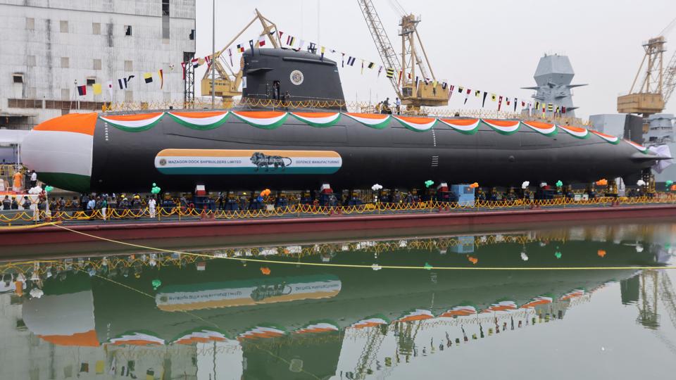 India gets its sixth Scorpene-class submarine ‘INS Vagsheer’ in Mumbai ...