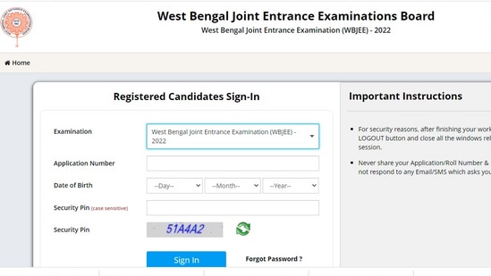 WBJEE admit card 2022 out at wbjeeb.nic.in, direct link here | Hindustan Times