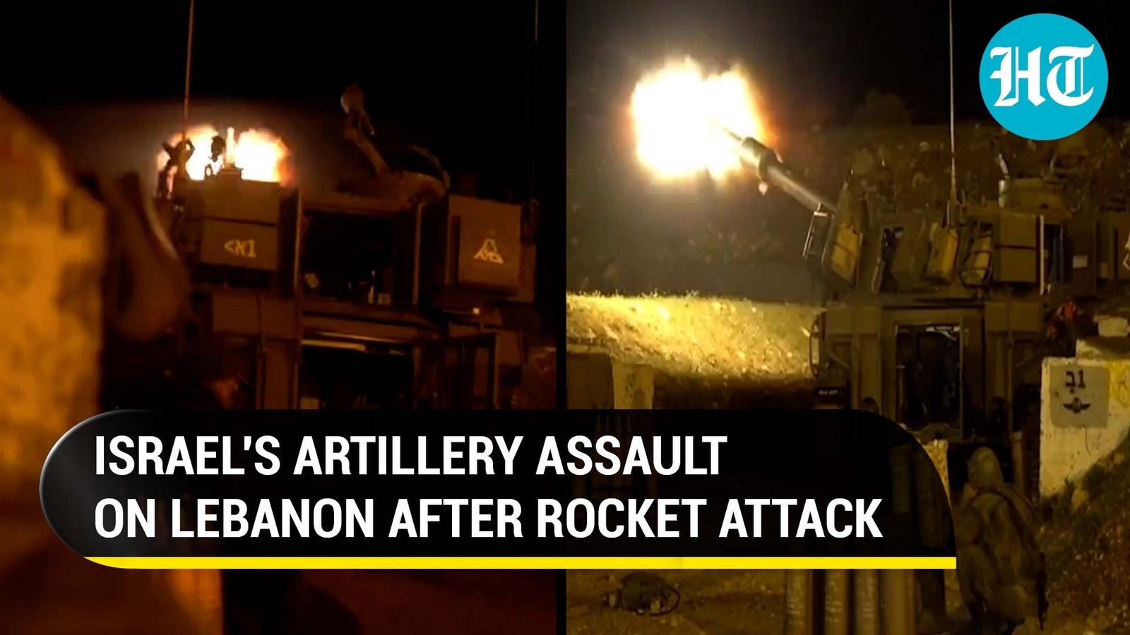Israeli tanks target Lebanon after rocket fire amid Israel-Palestine ...